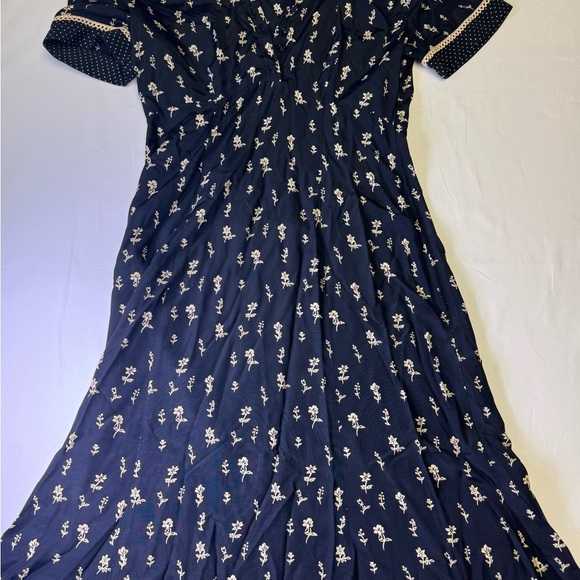 E.D.Michaels | Dresses | Vintage Ed Michaels Floral Black And Cream ...